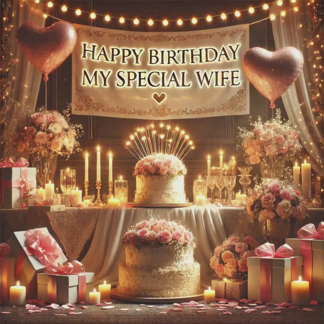 Happy Birthday to My Special Wife – Share Instantly via WhatsApp, Emai ...